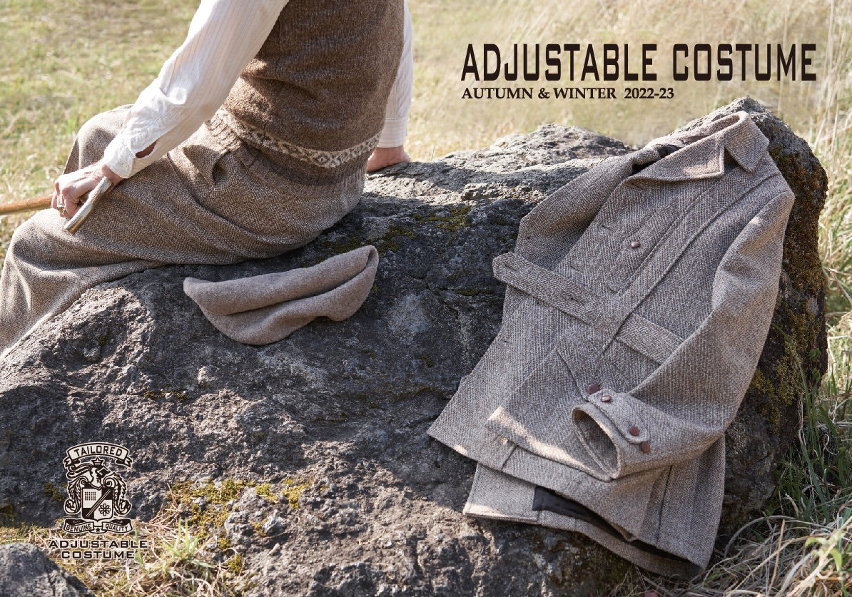 ADJUSTBALE COSTUME A/W Collectionのお知らせ – GENT‘S CODE
