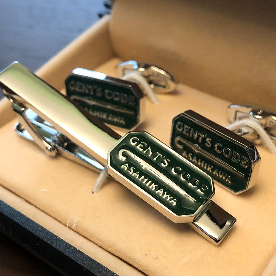 オリジナルカフス＆ネクタイピンセット GENT'S CODE – GENT‘S CODE